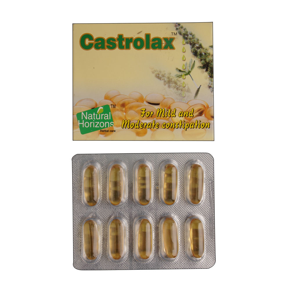 Buy Castrolax 10 Capsules Online at Best Prices | Wellness Forever