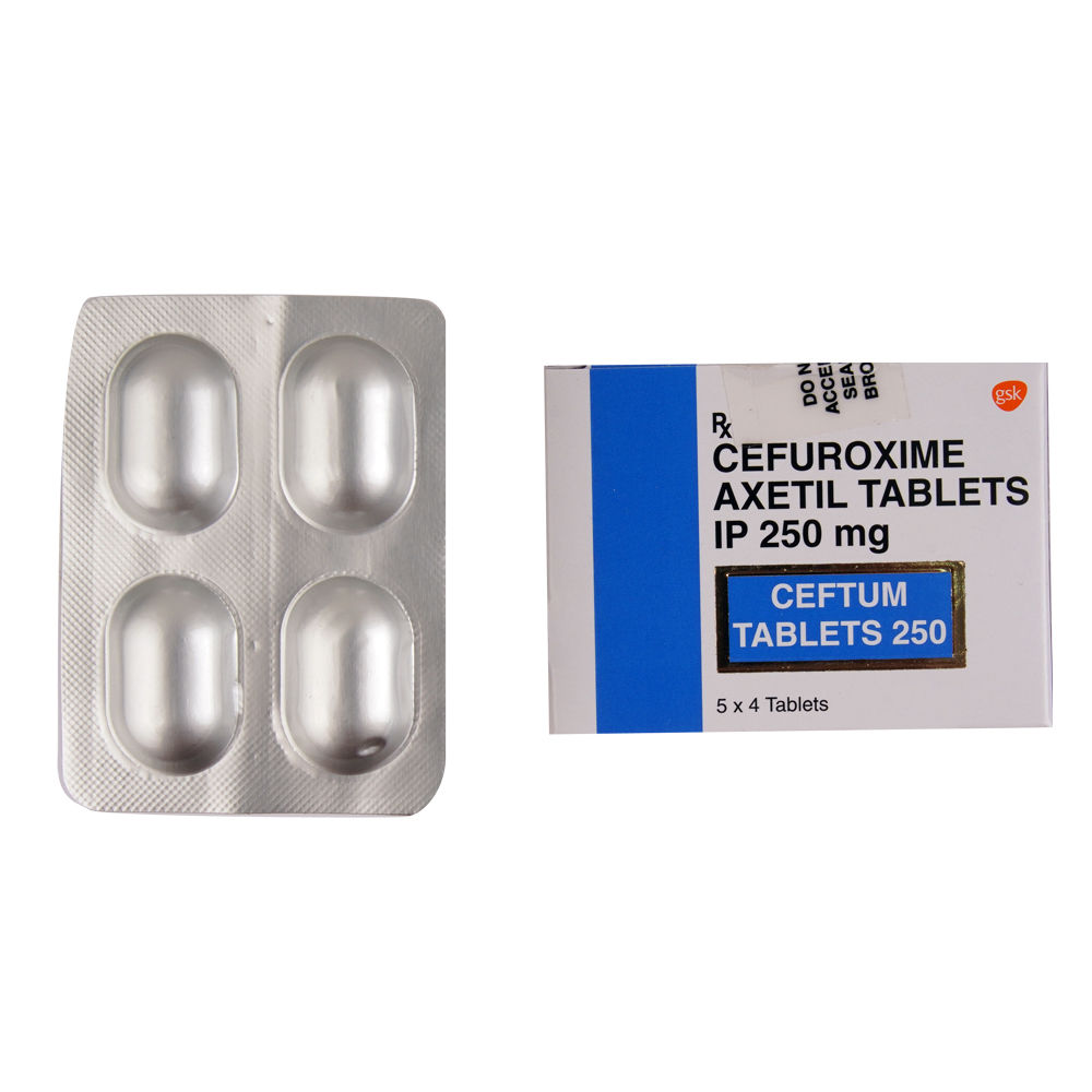 Buy Ceftum 250mg 4 Tablets Online at Best Prices | Wellness Forever