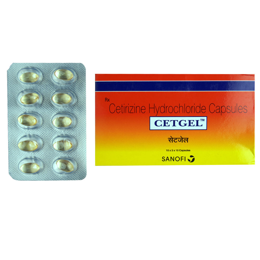 Buy Cetgel 10 Capsules Online at Best Prices | Wellness Forever