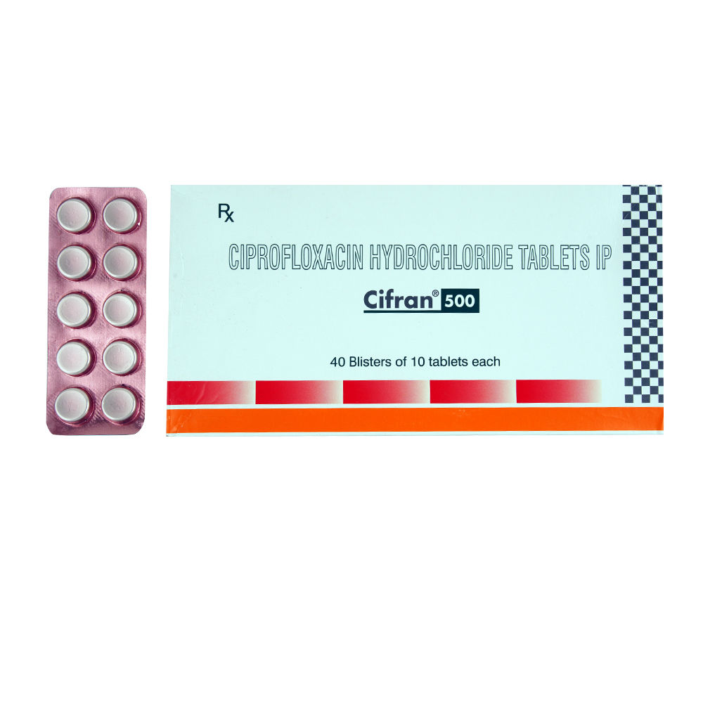 Buy Cifran 500mg 10 Tablets Online at Best Prices | Wellness Forever