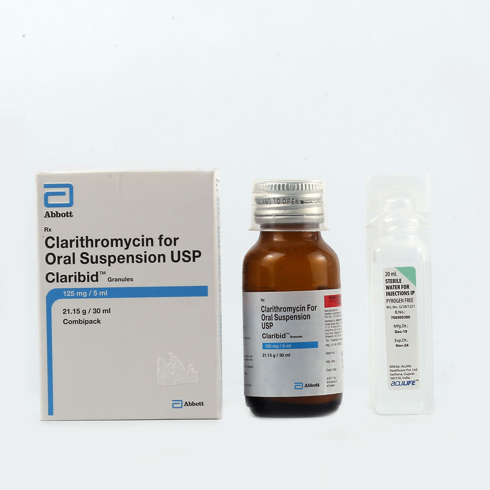 Buy Claribid Dry Syrup 30 ml Online at Best Prices | Wellness Forever