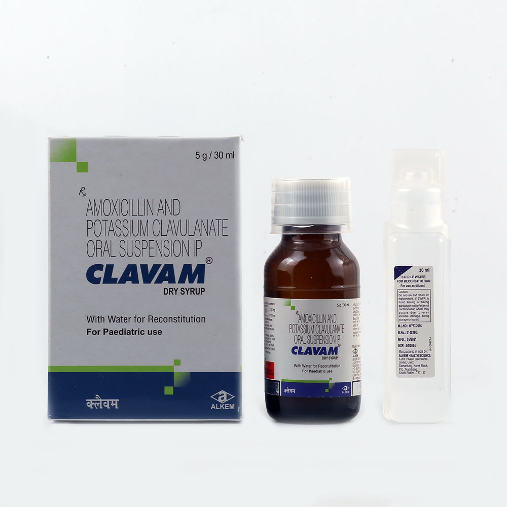 Buy Clavam Syrup 30 ml Online at Best Prices | Wellness Forever