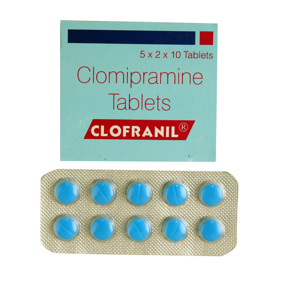 Buy Clofranil 25mg 10 Tablets Online at Best Prices | Wellness Forever