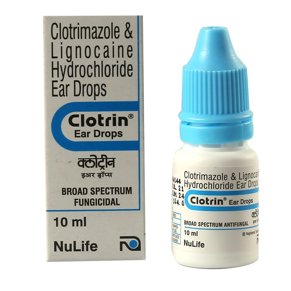Buy Clotrin Ear Drops 10 ml Online at Best Prices | Wellness Forever