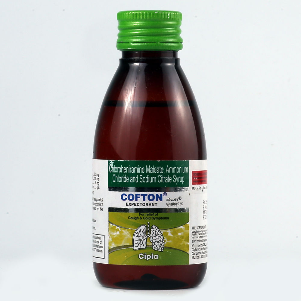 Buy Cofton Expectorant 100 ml Online at Best Prices | Wellness Forever