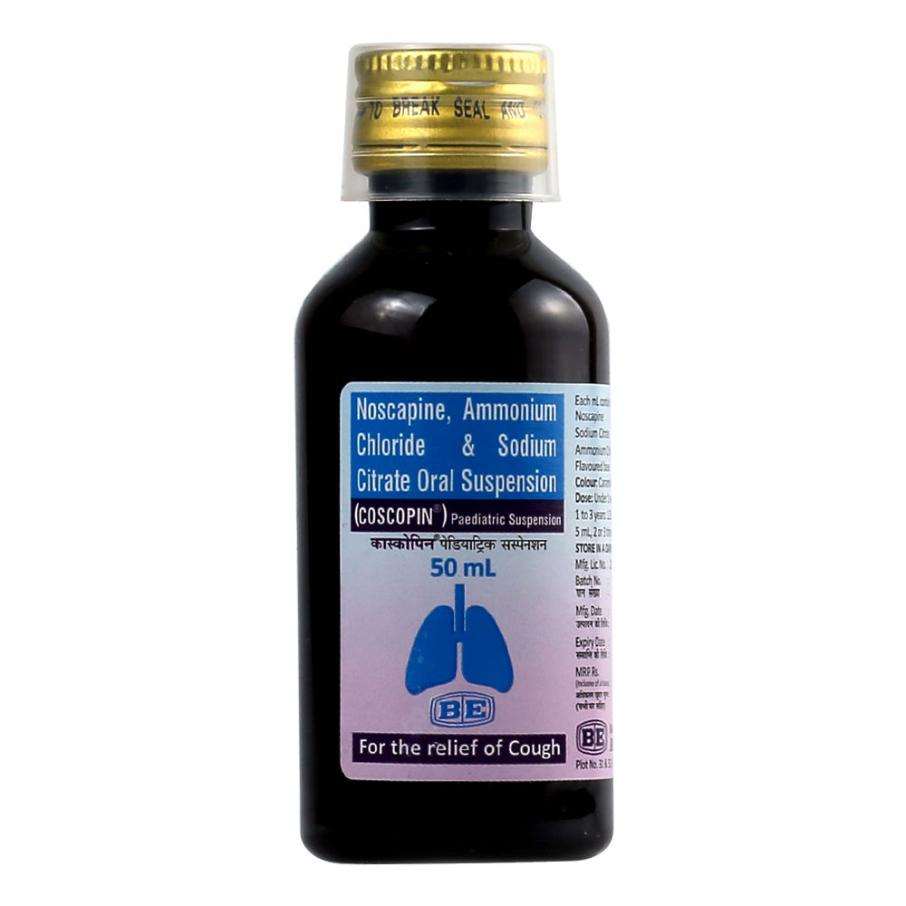 Buy COSCOPIN PAED SYP 50ML ## Online at Best Prices | Wellness Forever