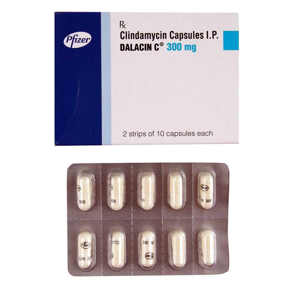Buy Dalacin-C 300mg 10 Capsules Online at Best Prices | Wellness Forever