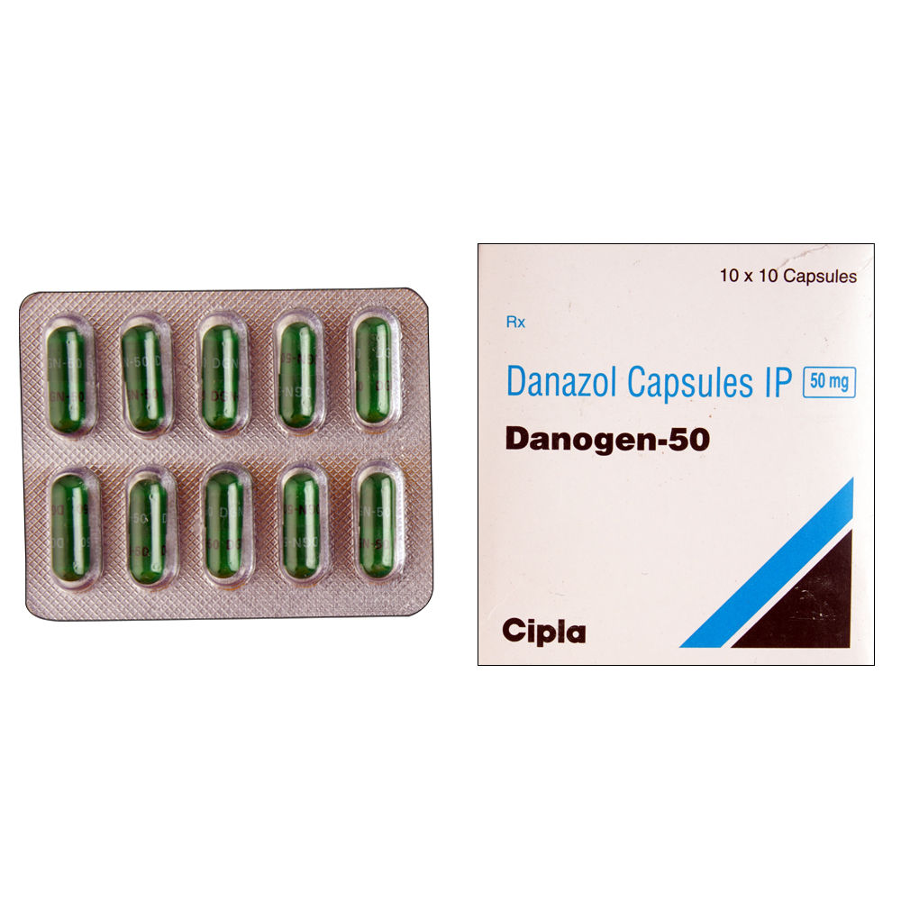Buy Danogen 50mg 10 Capsules Online at Best Prices | Wellness Forever