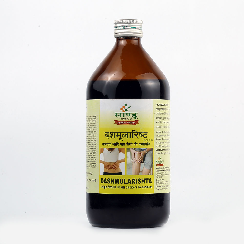 Buy Sandu Dashmularishta 450 ml Online at Best Prices | Wellness Forever