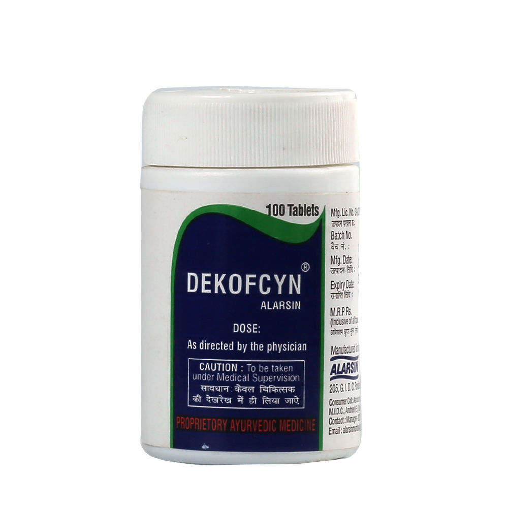 Buy Dekofcyn 100 Tablets Online at Best Prices | Wellness Forever