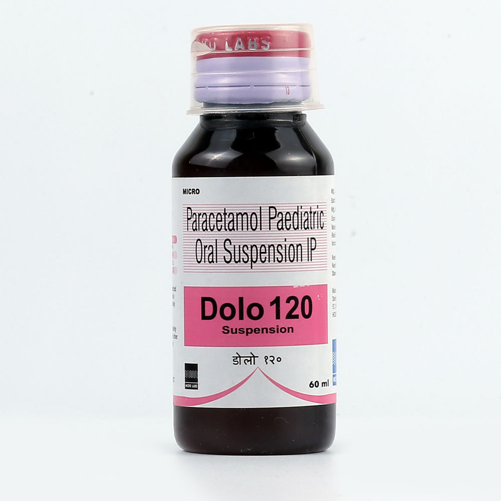 Buy Dolo 120mg Syrup 60 ml Online at Best Prices | Wellness Forever