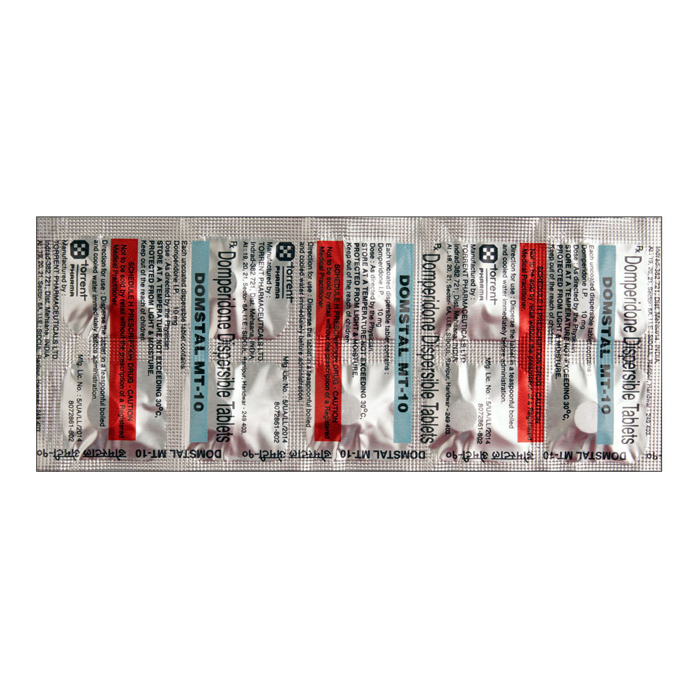 Buy Domstal-MT 10mg 10 Tablets Online at Best Prices | Wellness Forever