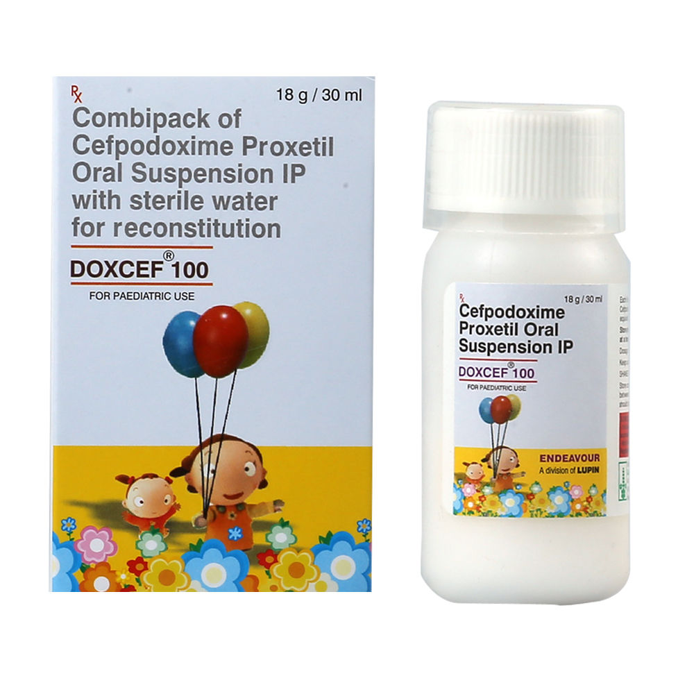 Buy Doxcef 100mg Syrup 30 ml Online at Best Prices | Wellness Forever