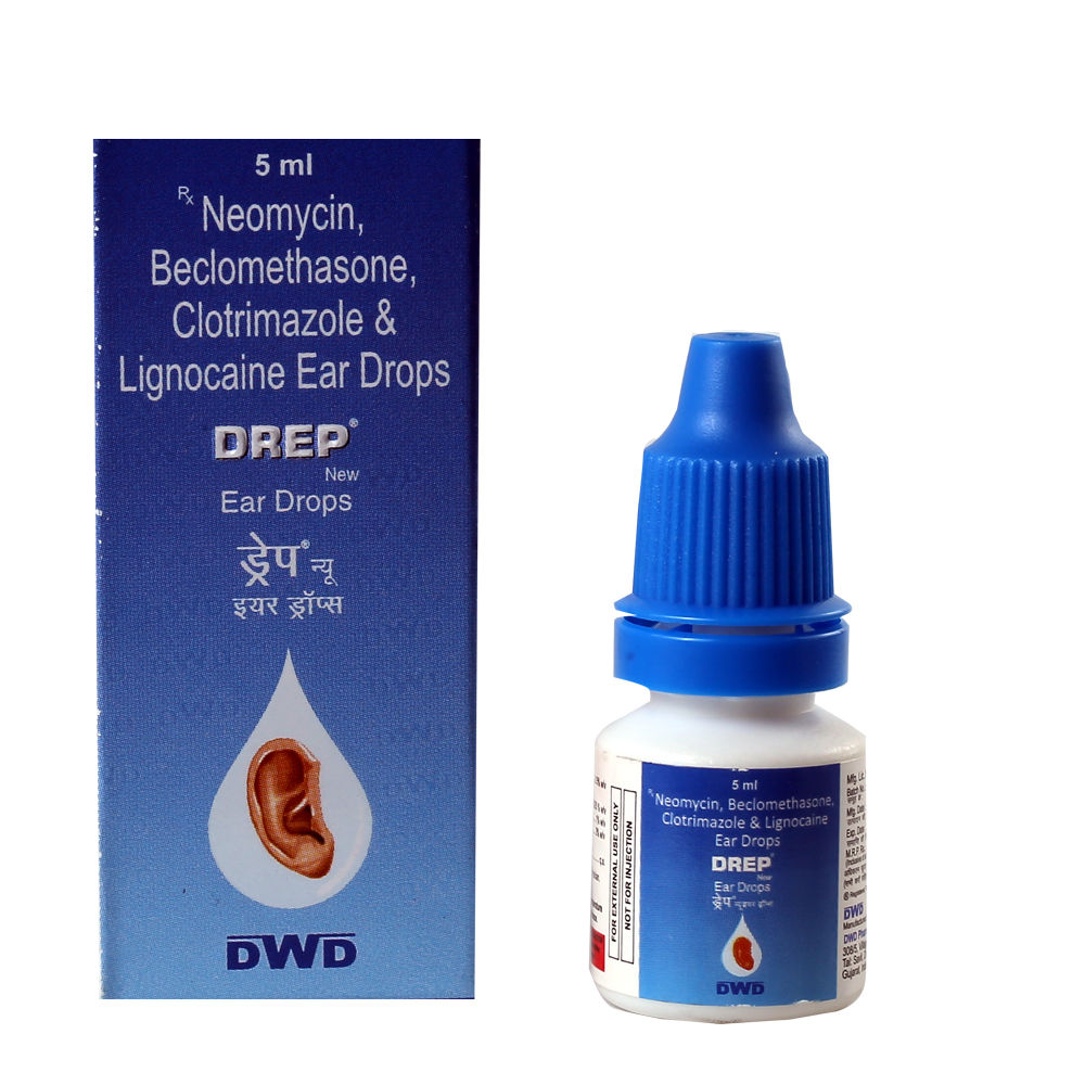 Buy Drep Ear Drops 5 ml Online at Best Prices | Wellness Forever