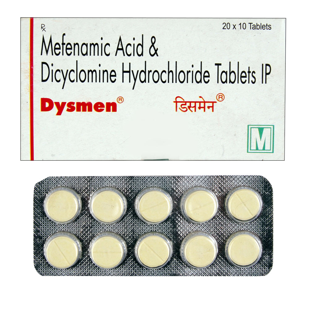 Buy Dysmen 10 Tablets Online at Best Prices | Wellness Forever