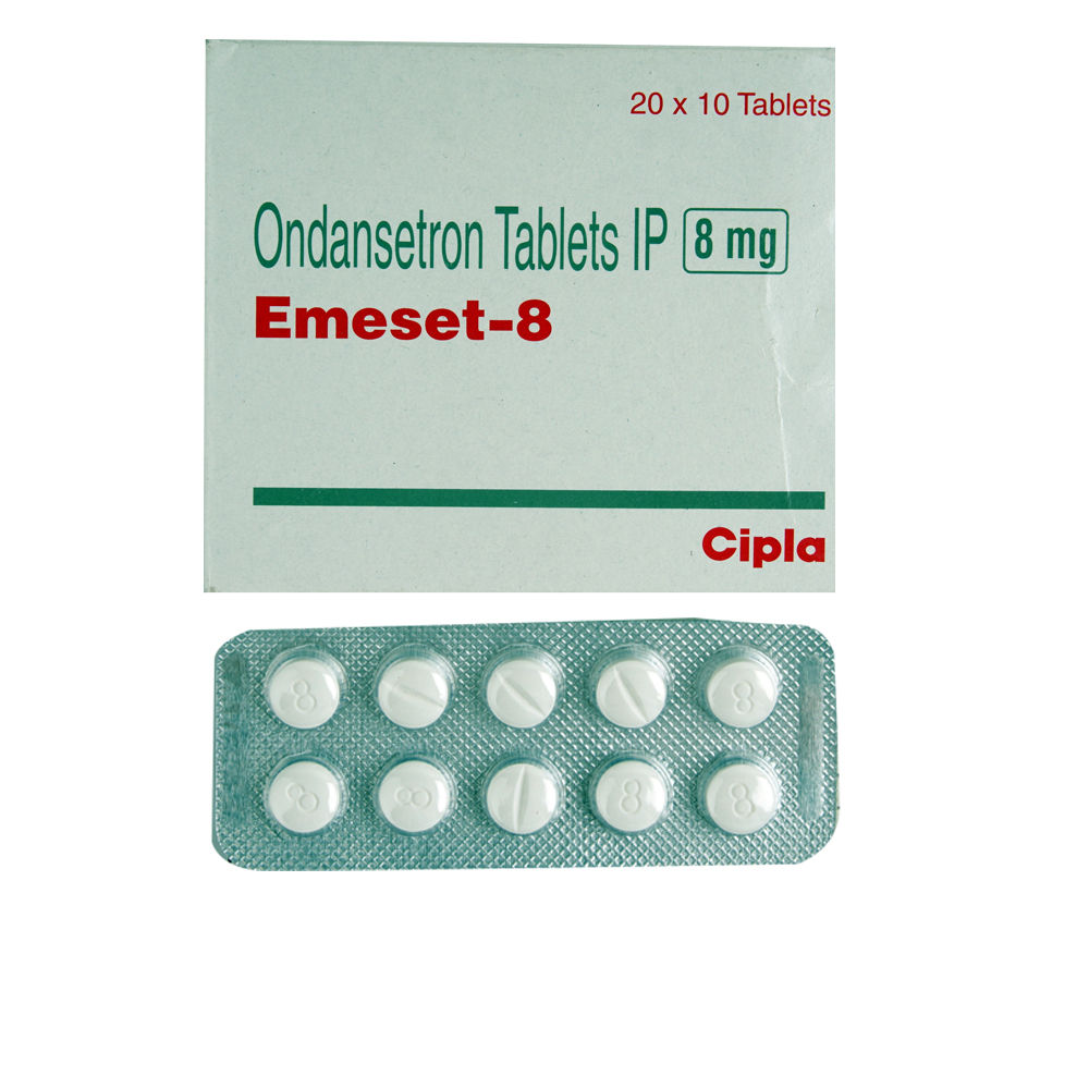 Buy Emeset 8mg 10 Tablets Online at Best Prices | Wellness Forever