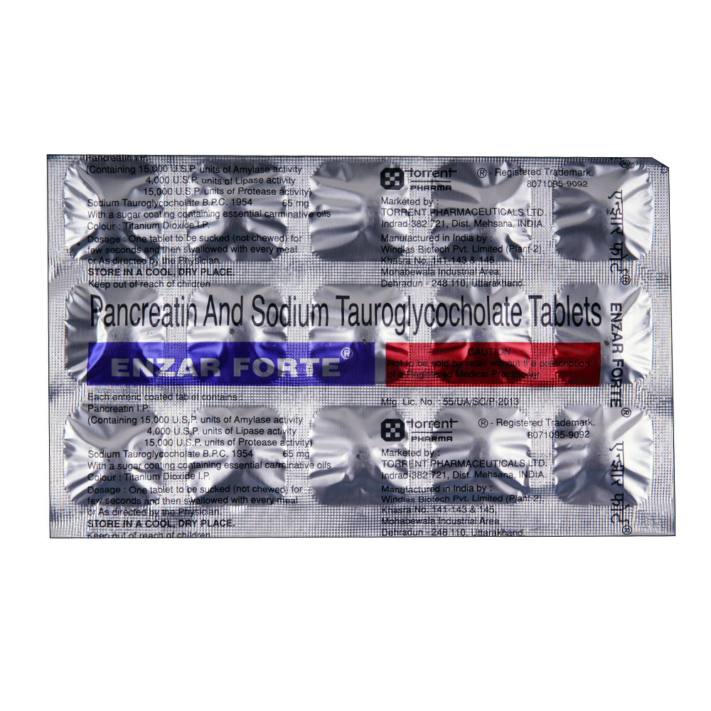 Buy Enzar-Forte 15 Tablets Online at Best Prices | Wellness Forever