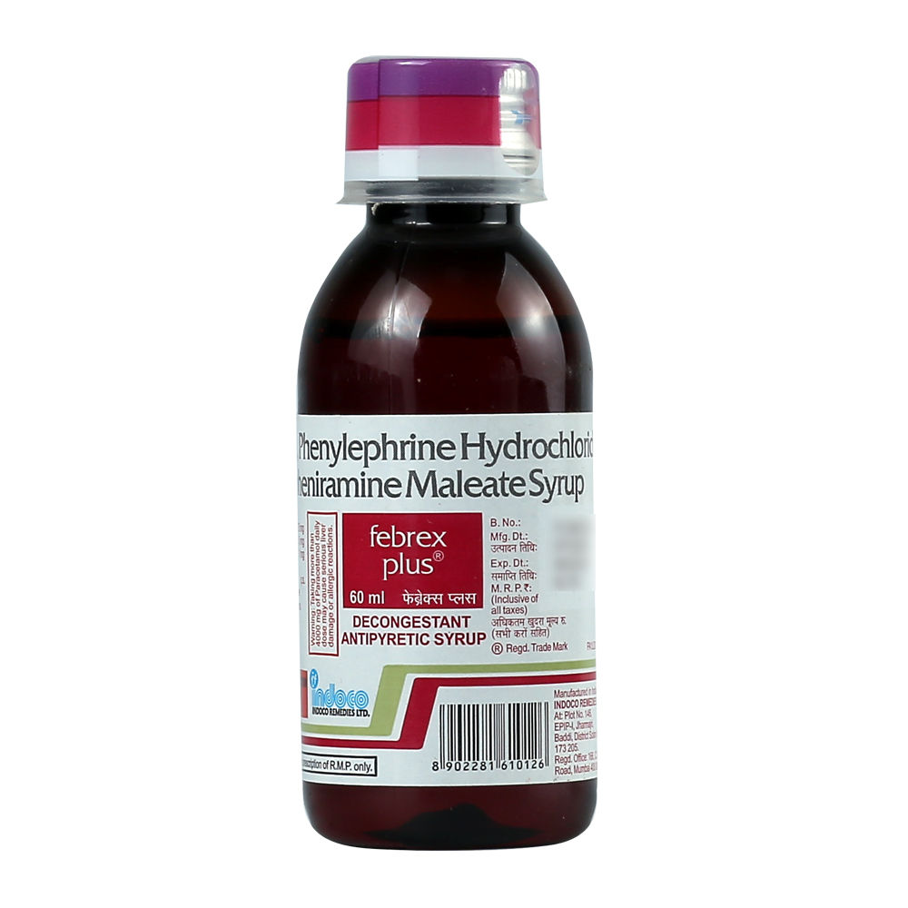Buy Febrex-Plus Syrup 60 ml Online at Best Prices | Wellness Forever