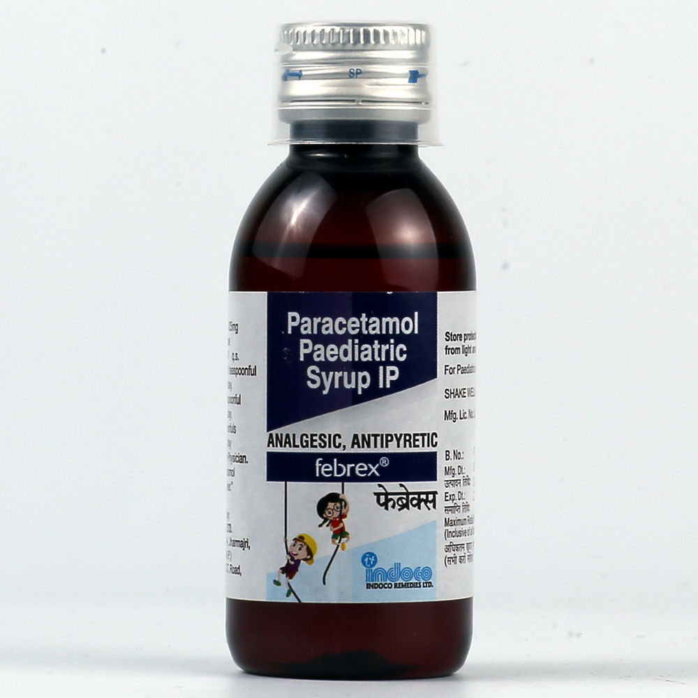 Buy Febrex Syrup 60 ml Online at Best Prices | Wellness Forever
