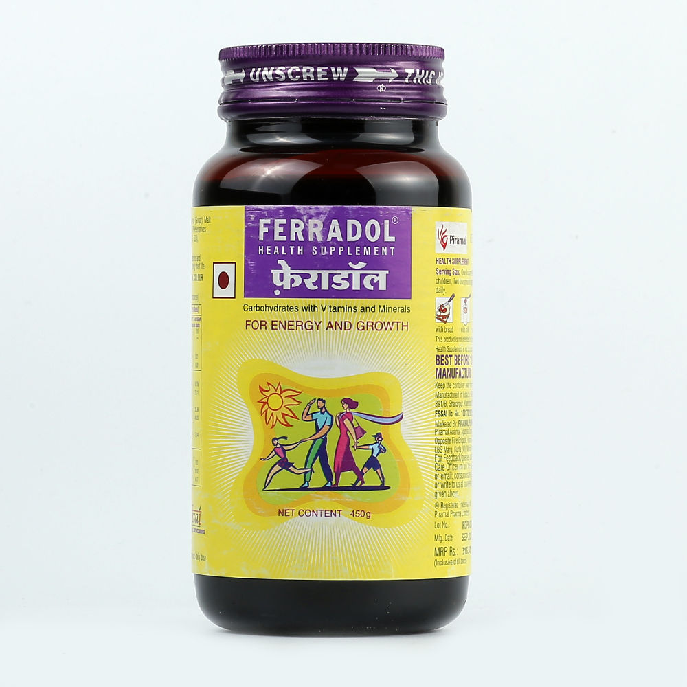 Buy Ferradol Food Supplement 450 g Online at Best Prices | Wellness Forever