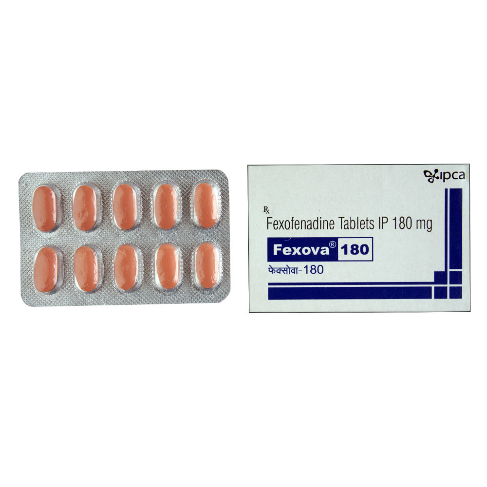 Buy Fexova 180mg 10 Tablets Online at Best Prices | Wellness Forever
