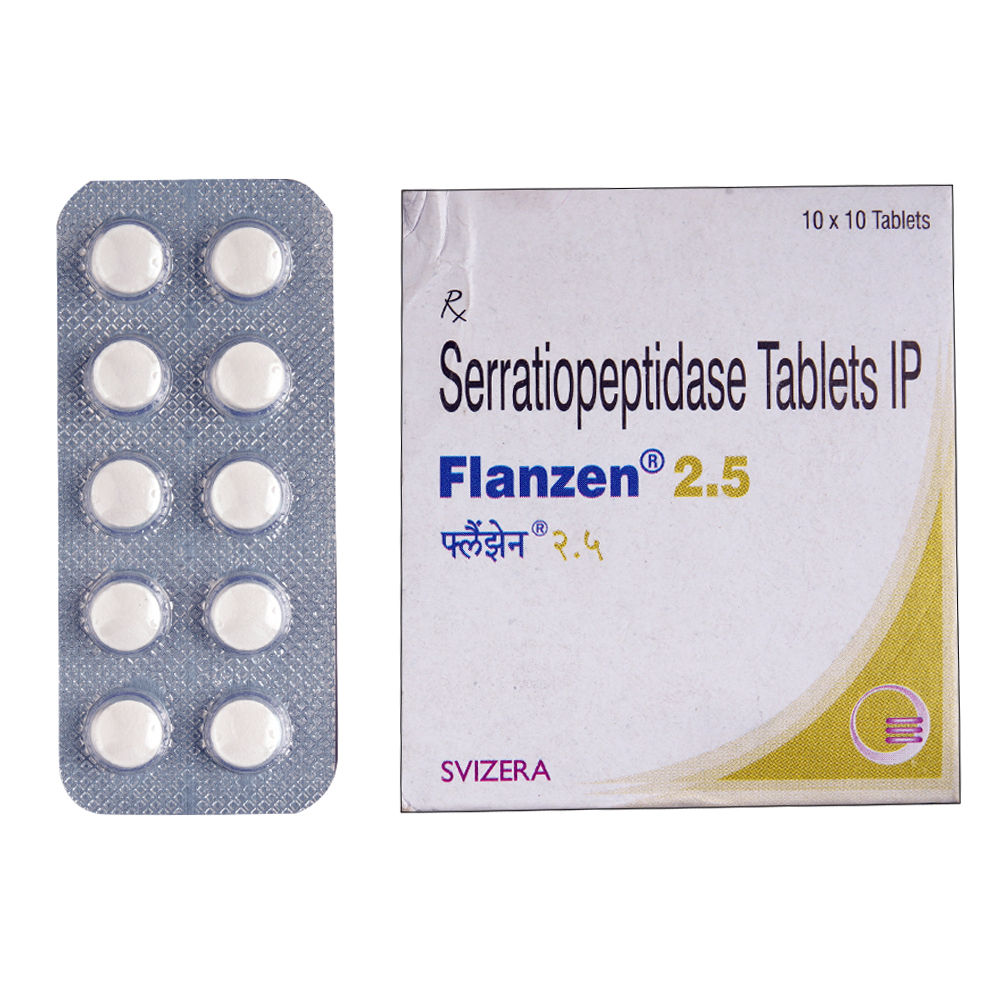 Buy Flanzen 2.5mg 10 Tablets Online at Best Prices | Wellness Forever