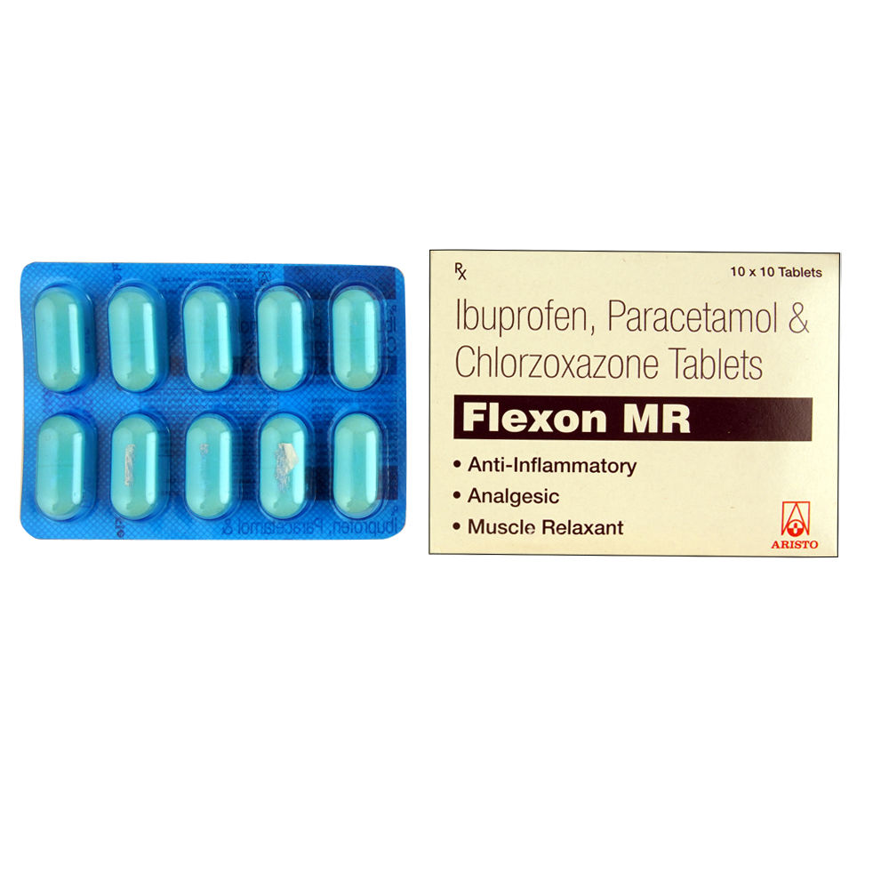 Buy Flexon-MR 10 Tablets Online at Best Prices | Wellness Forever