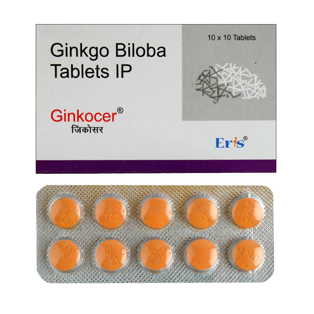 Buy Ginkocer 10 Tablets Online at Best Prices | Wellness Forever