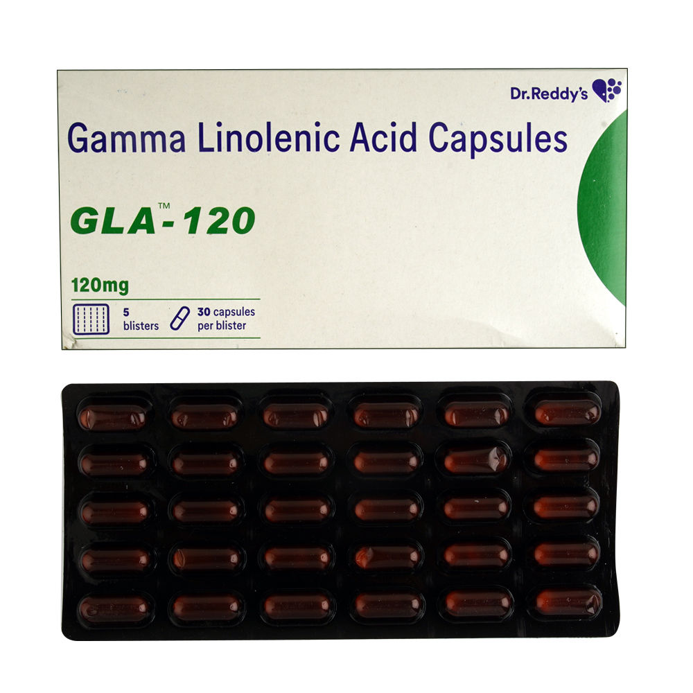 Buy GLA 120mg 30 Capsules Online at Best Prices | Wellness Forever