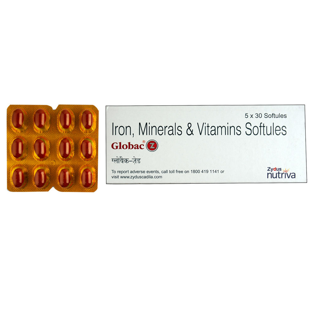 Buy Globac-Z 30 Capsules Online at Best Prices | Wellness Forever