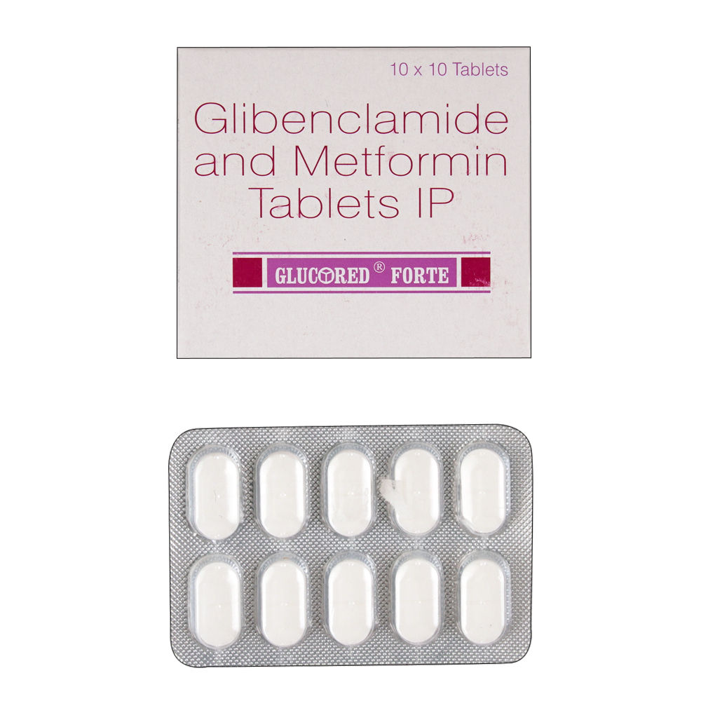 Buy Glucored-Forte 10 Tablets Online at Best Prices | Wellness Forever