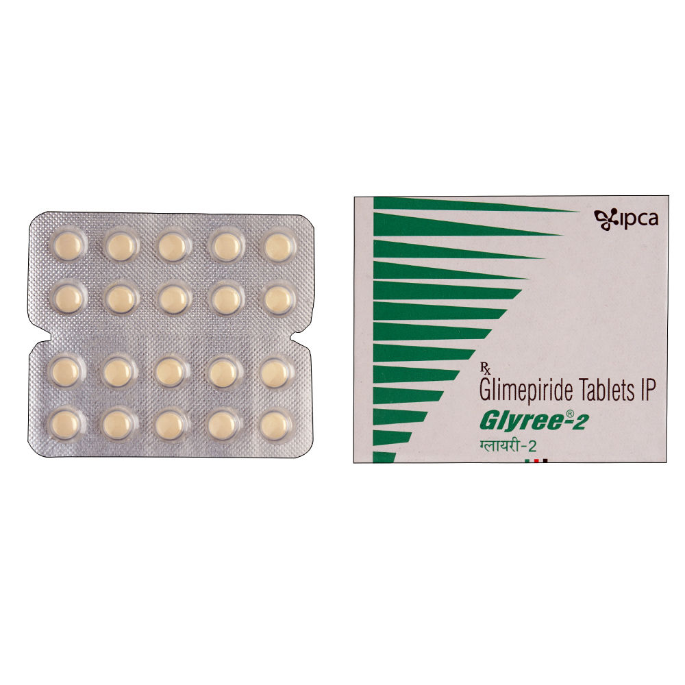 Buy Glyree 2mg 10 Tablets Online at Best Prices | Wellness Forever