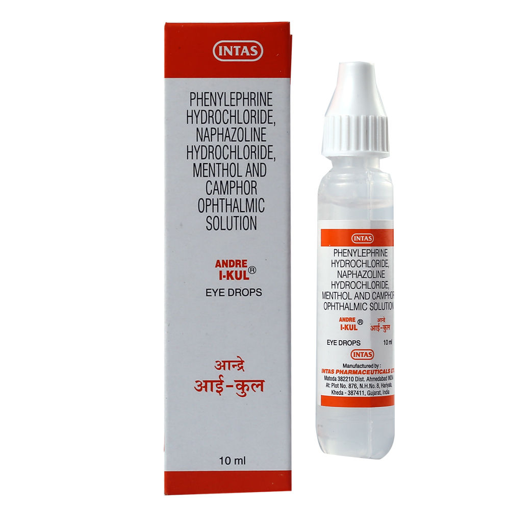 Buy I-Kul Eye Drops 10 ml Online at Best Prices | Wellness Forever
