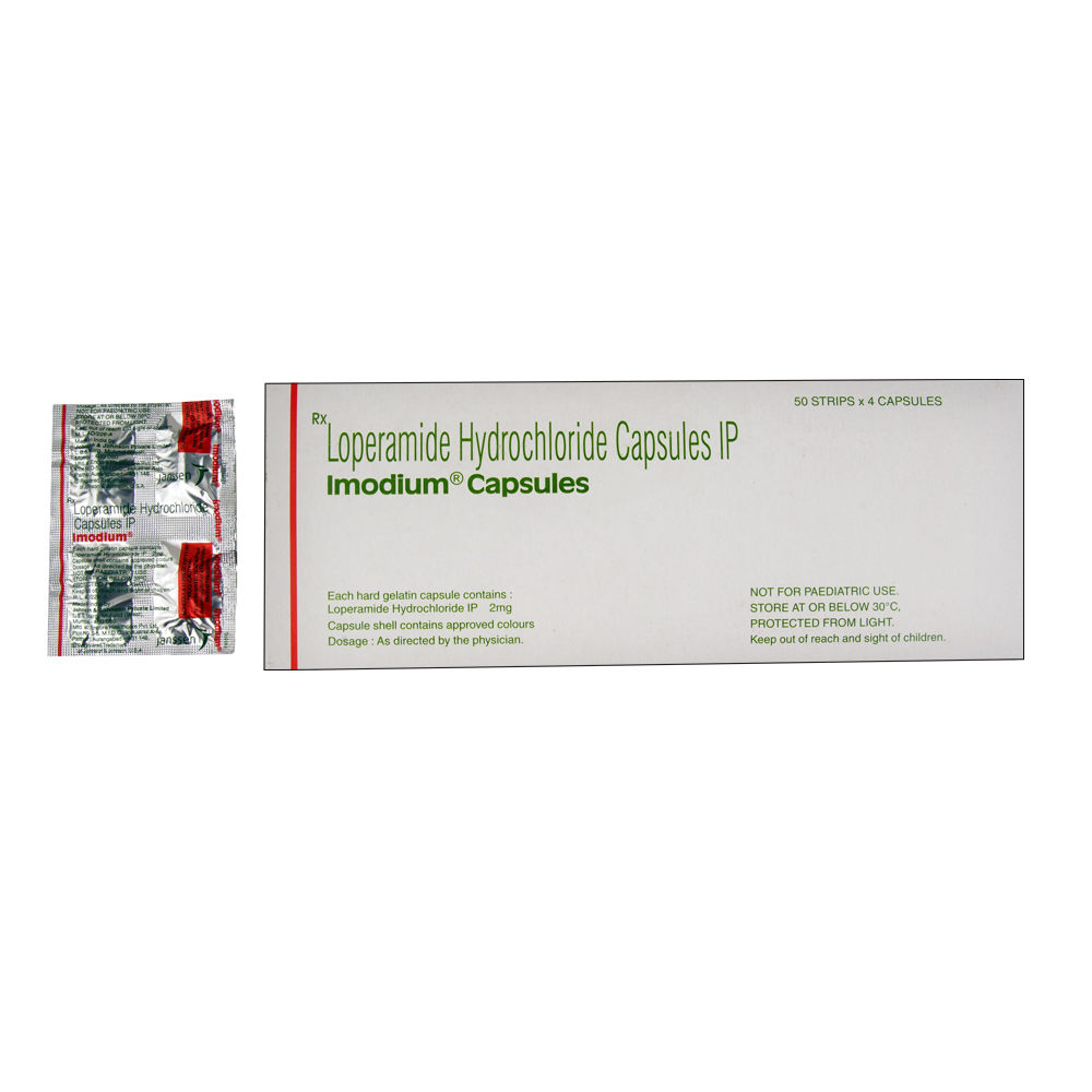 Buy Imodium 4 Capsules Online at Best Prices | Wellness Forever