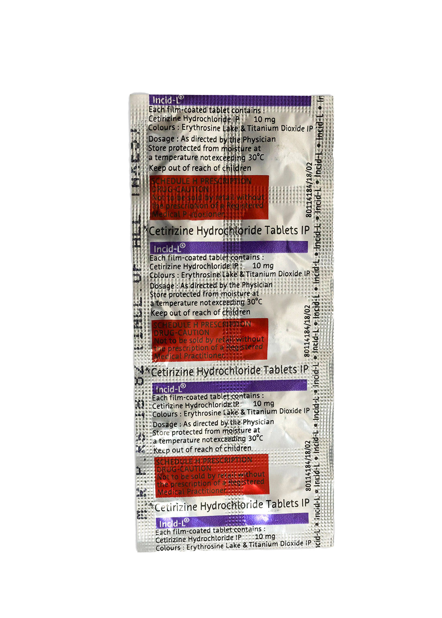 Buy Incid-L 10 Tablets Online at Best Prices | Wellness Forever