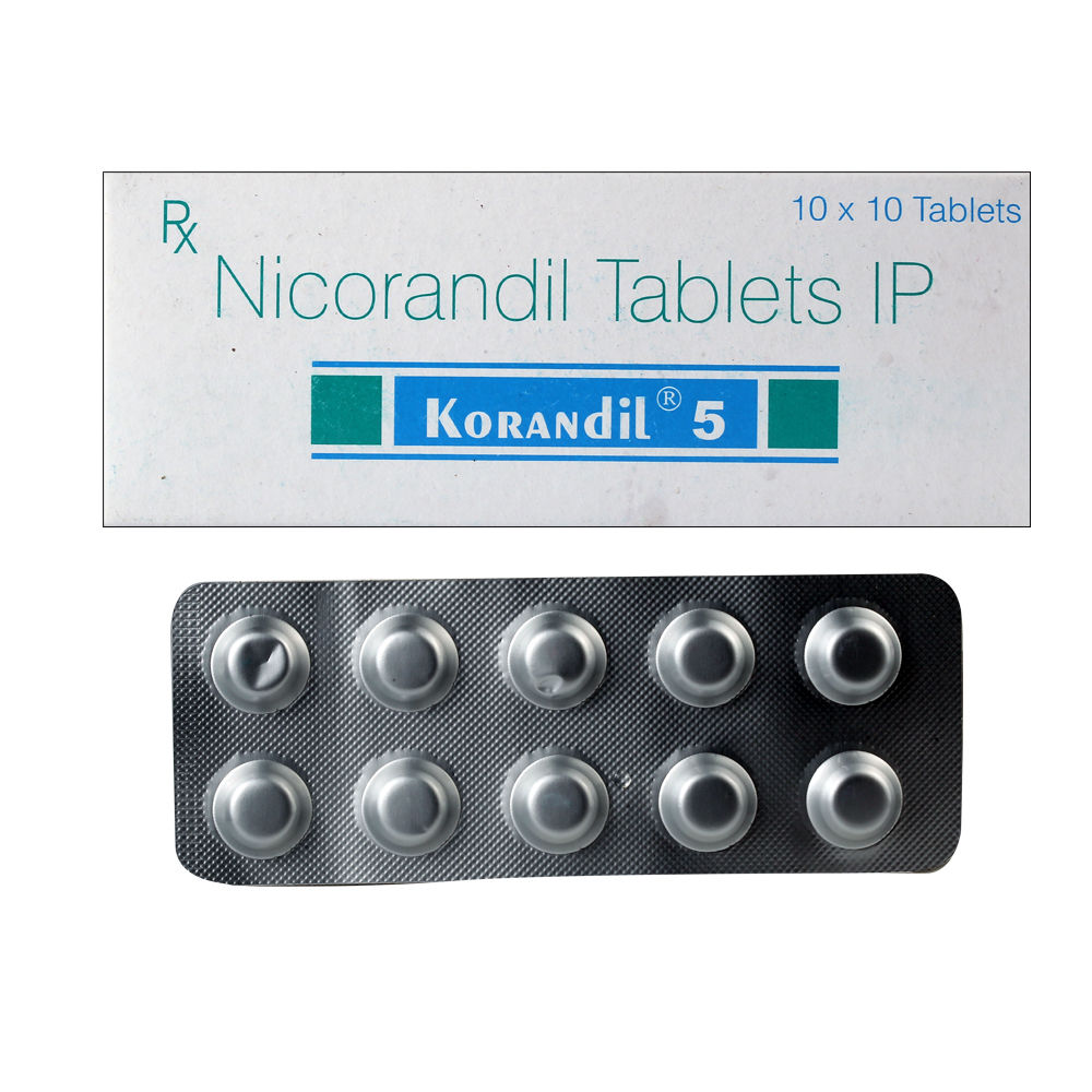 Buy Korandil 5mg 10 Tablets Online at Best Prices | Wellness Forever