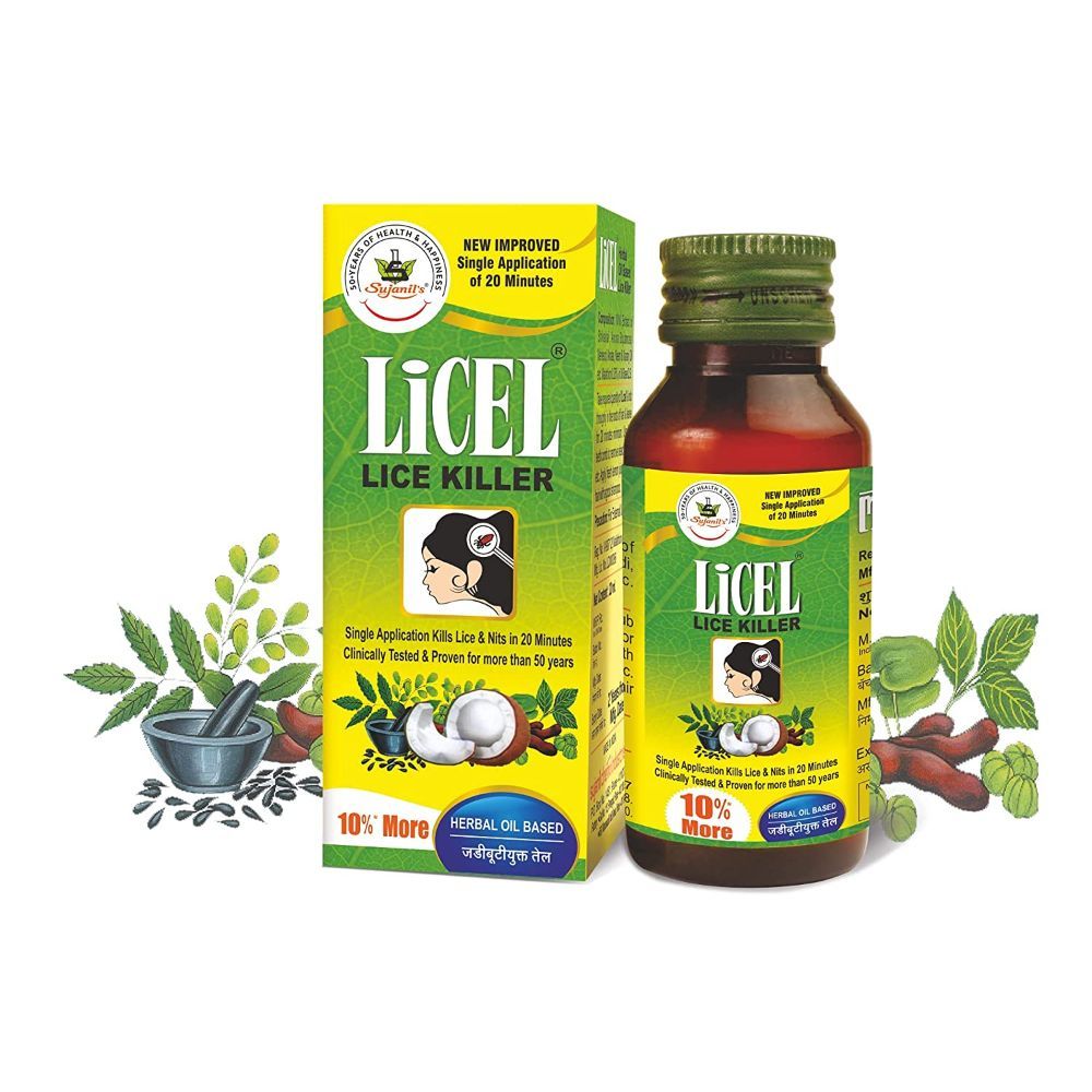 Buy Licel Lice Killer Oil 50ml Online at Best Prices | Wellness Forever