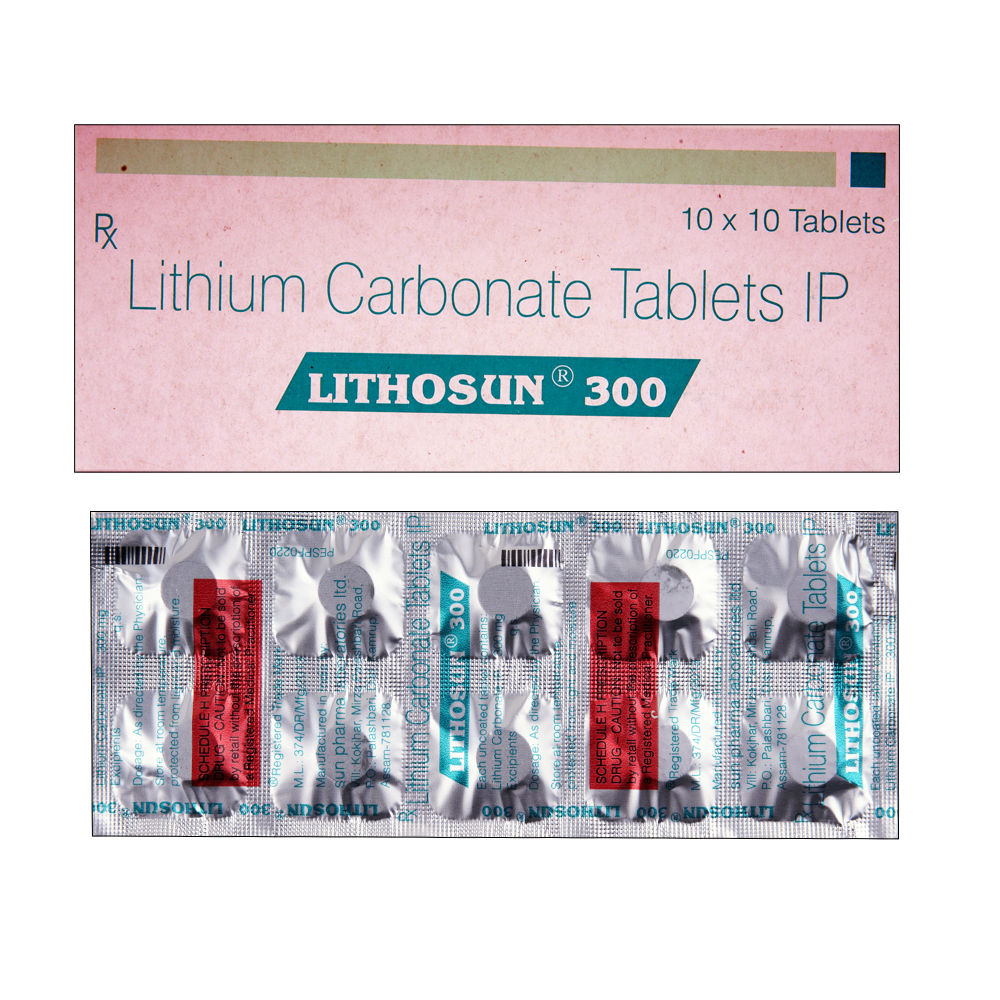 Buy Lithosun 300mg 10 Tablets Online at Best Prices | Wellness Forever