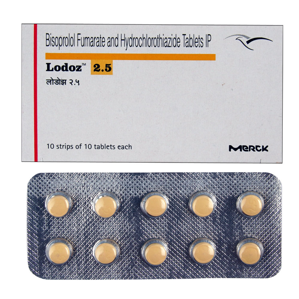 Buy Lodoz 2.5mg 10 Tablets Online at Best Prices | Wellness Forever