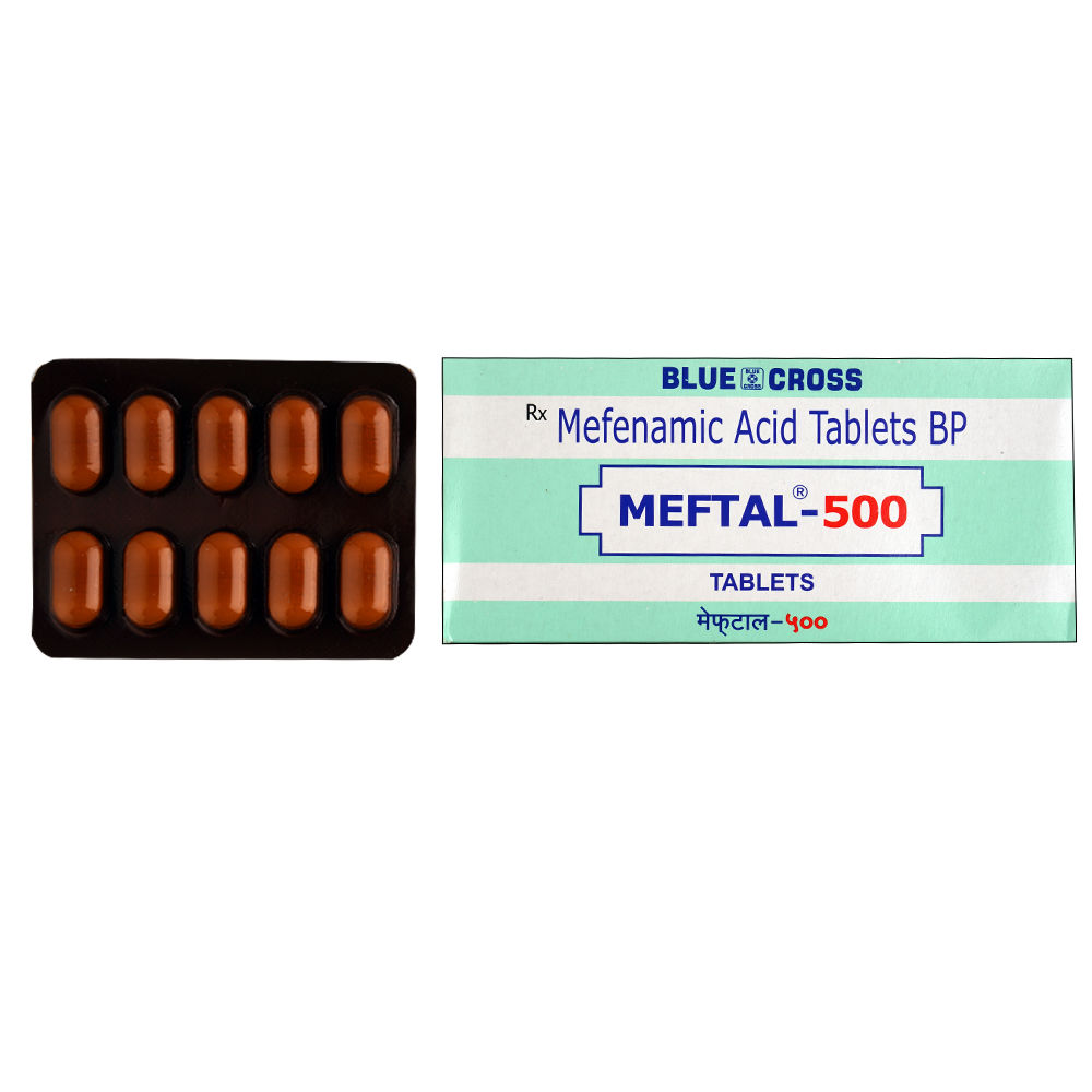 Buy Meftal 500mg 10 Tablets Online at Best Prices | Wellness Forever
