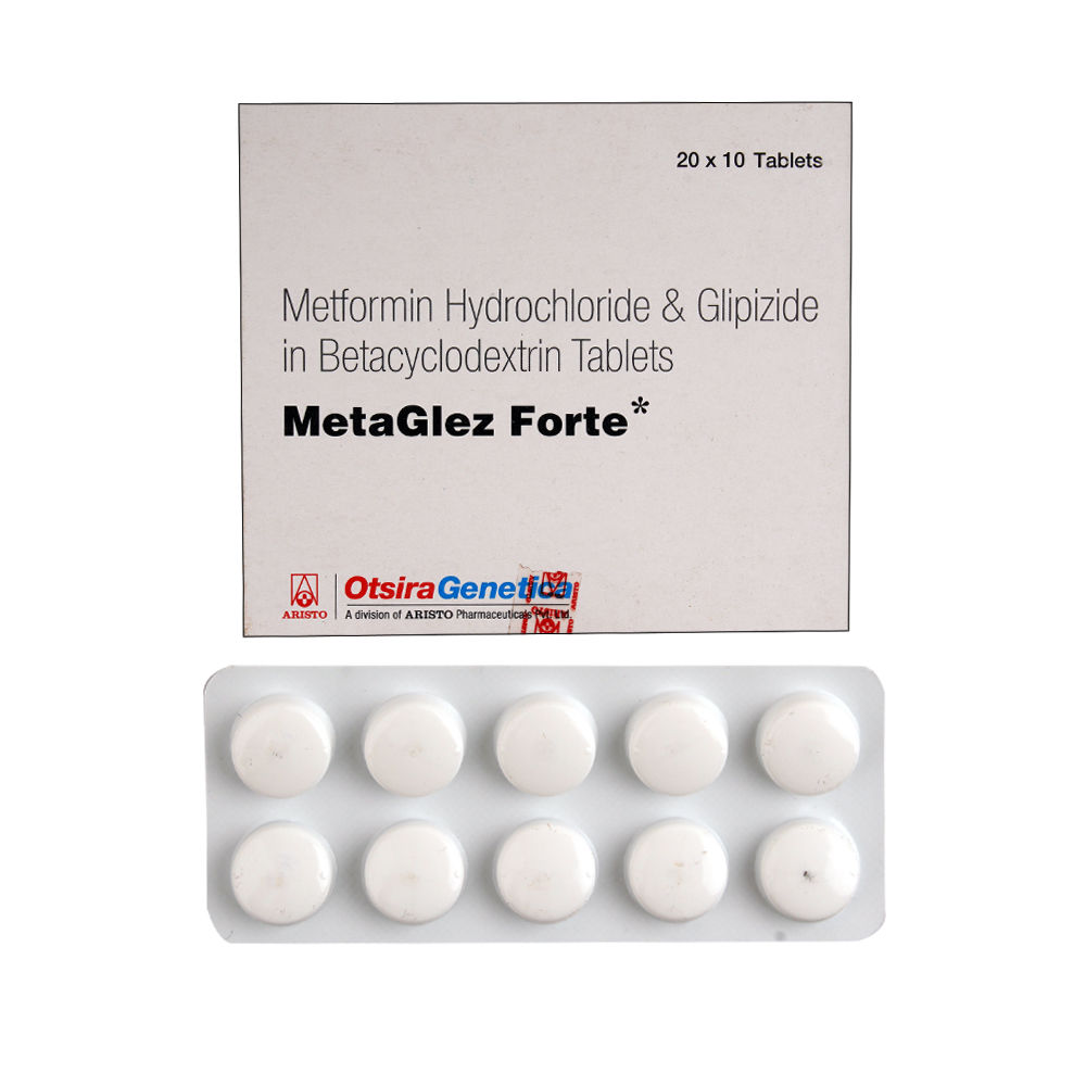 Buy Metaglez-Forte 10 Tablets Online at Best Prices | Wellness Forever