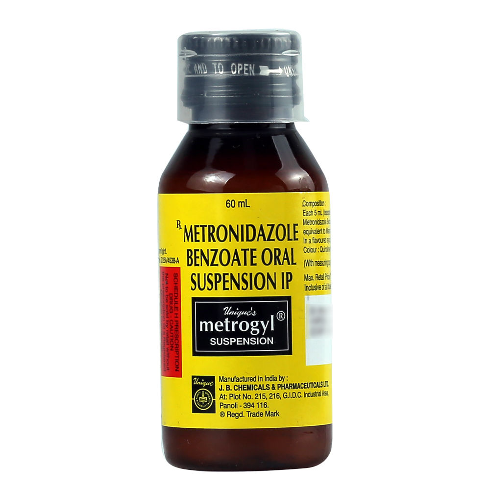 Buy Metrogyl Syrup 60 ml Online at Best Prices | Wellness Forever