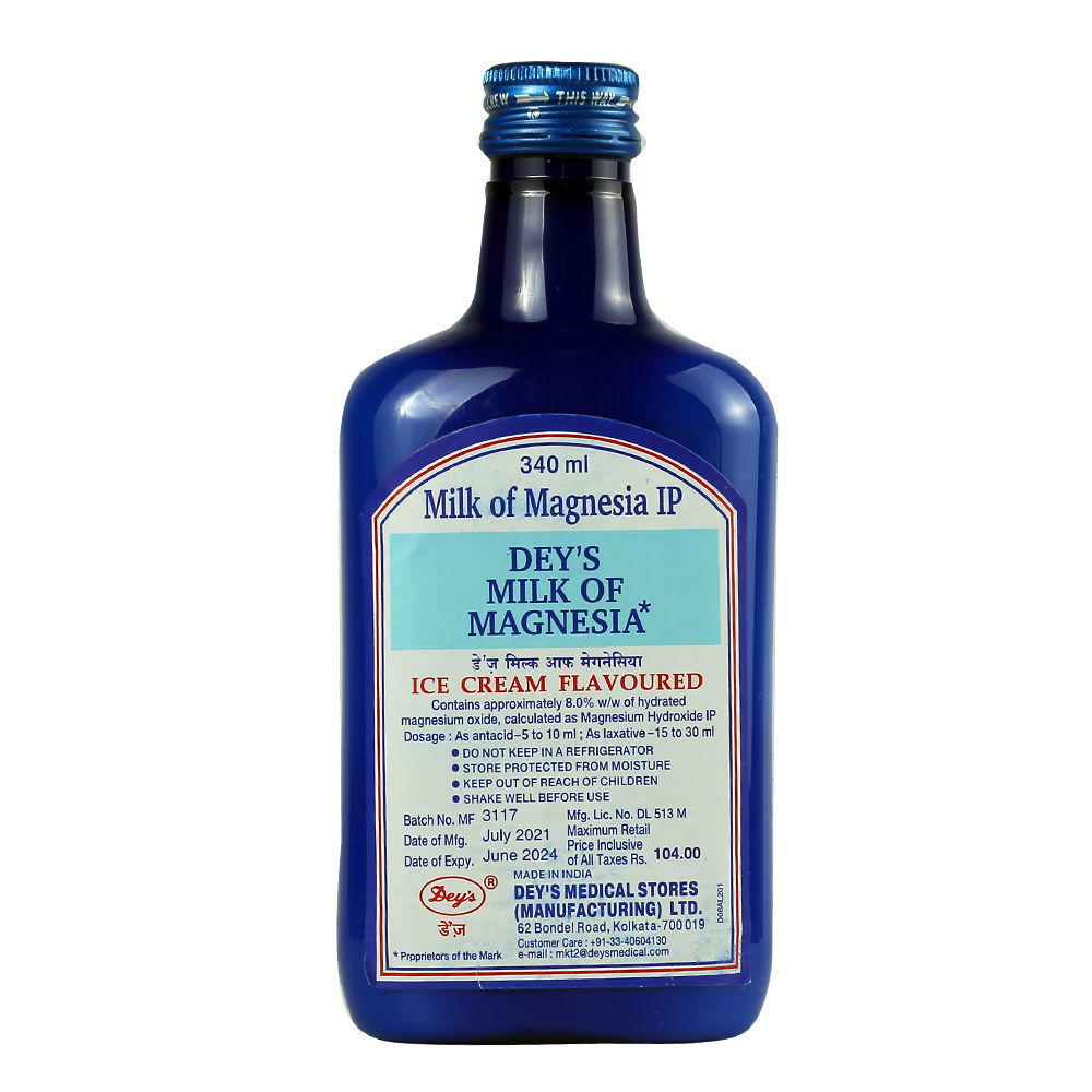 Buy Milk Of Magnesia Syrup 340 ml Online at Best Prices | Wellness Forever