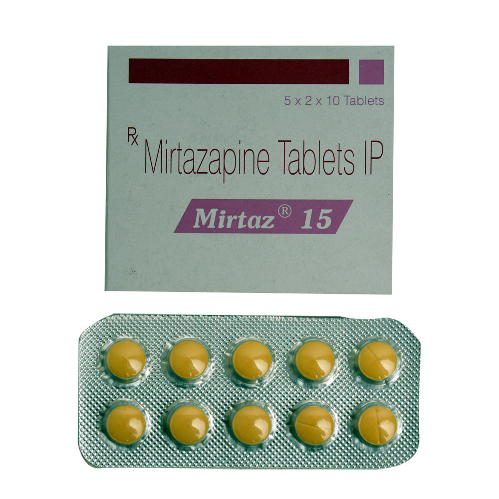 Buy Mirtaz 15mg 10 Tablets Online at Best Prices | Wellness Forever