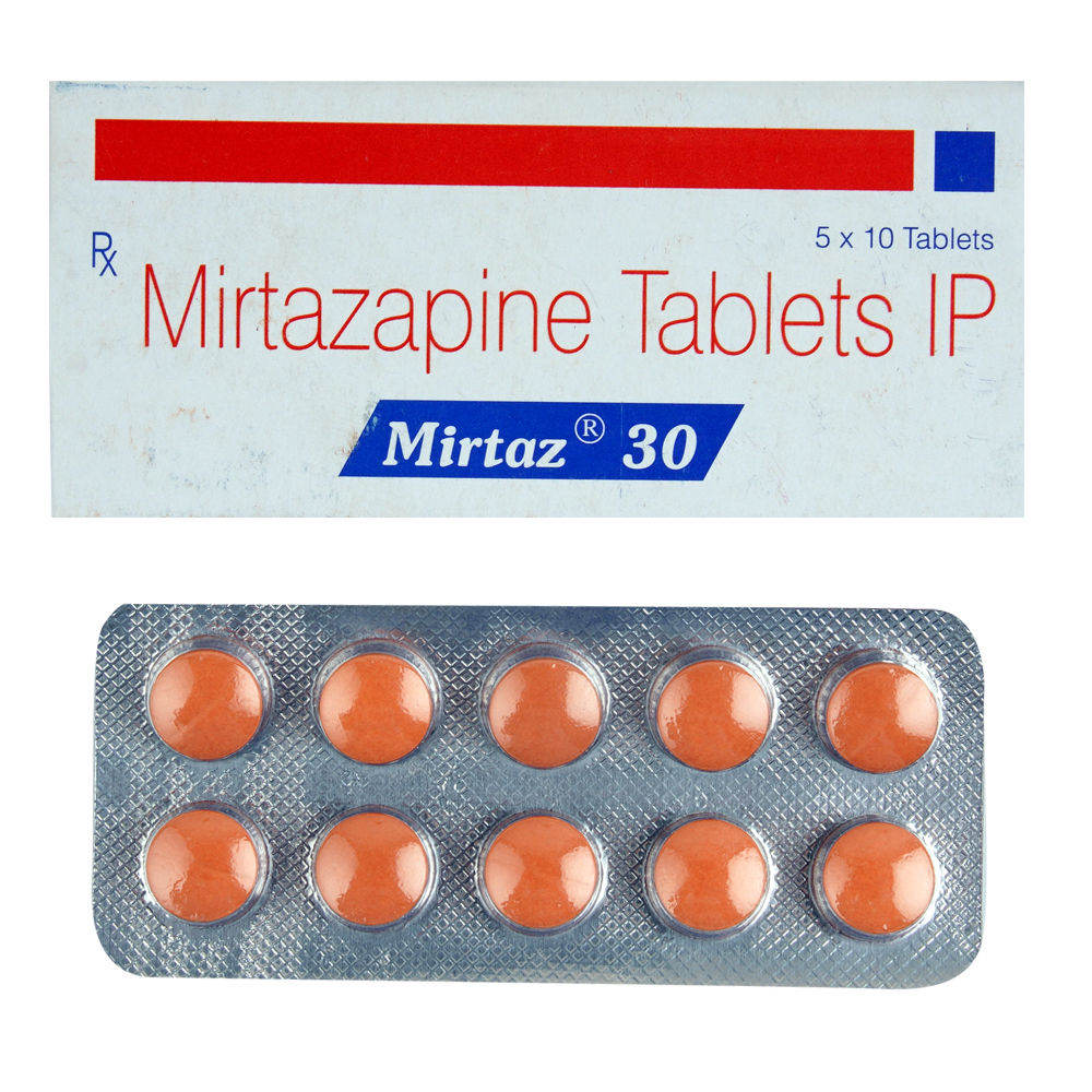 Buy Mirtaz 30mg 10 Tablets Online at Best Prices | Wellness Forever