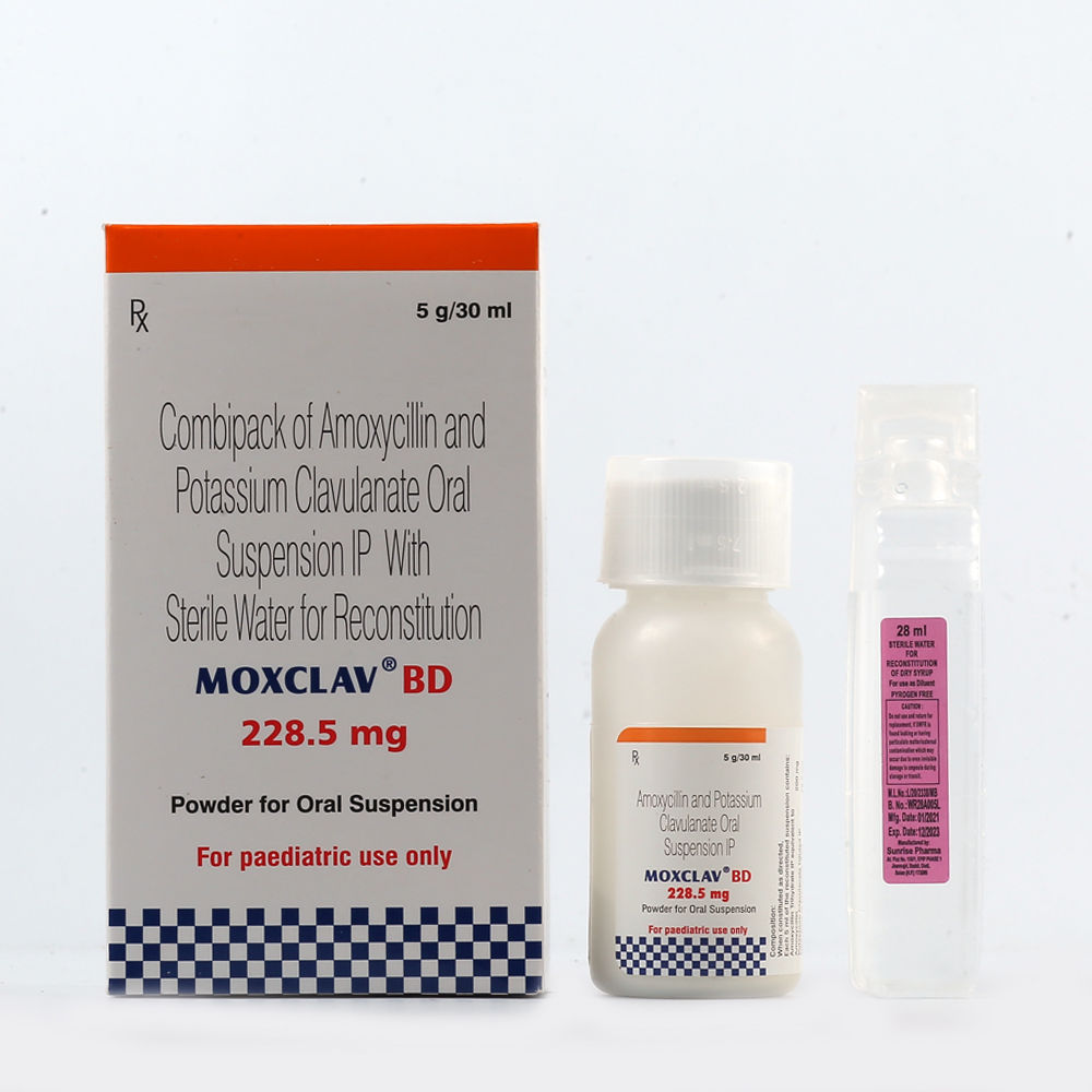 Buy Moxclav-BD 228.5mg Syrup 30 ml Online at Best Prices | Wellness Forever