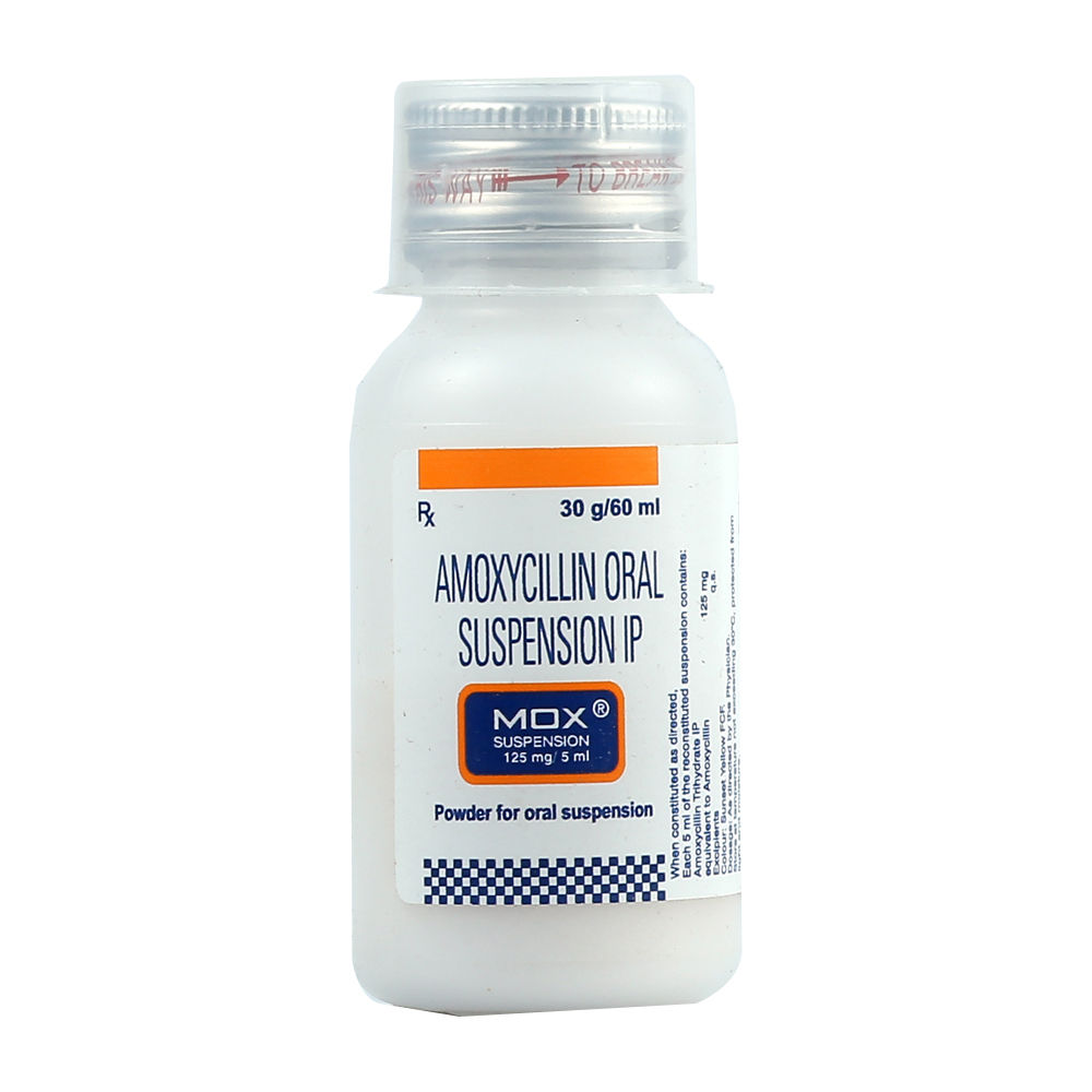 Buy Mox 125mg Dry Syrup 60 ml Online at Best Prices | Wellness Forever