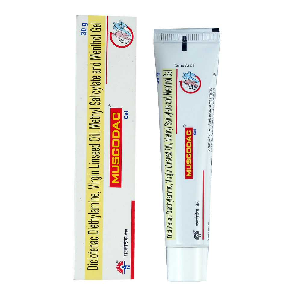 Buy Muscodac Gel 30 g Online at Best Prices | Wellness Forever