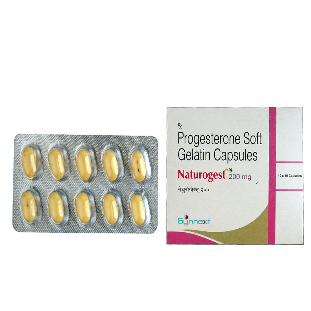 Buy Naturogest 200mg 10 Capsules Online at Best Prices | Wellness Forever