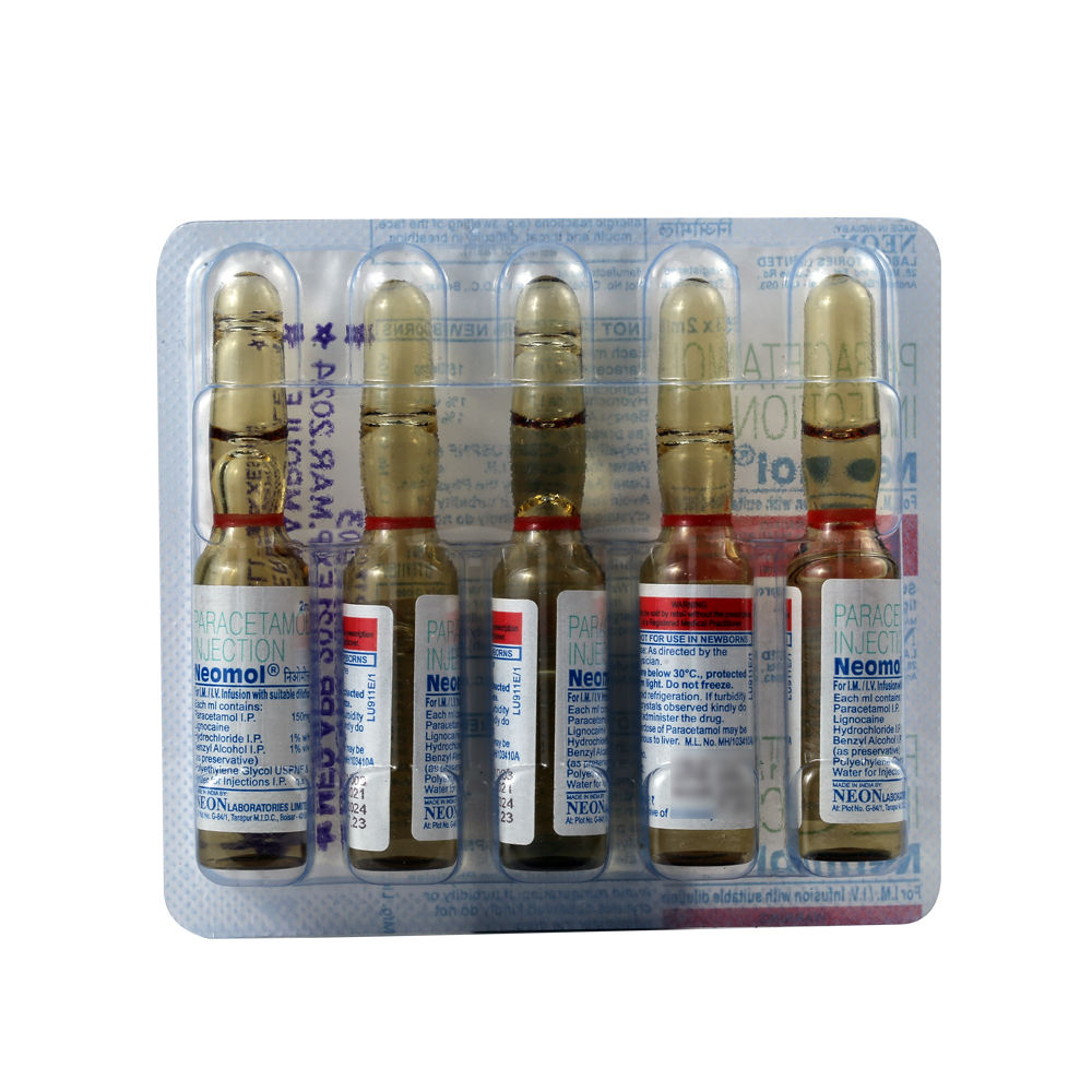 Buy Neomol Injection 2 ml Ampoule Online at Best Prices | Wellness Forever